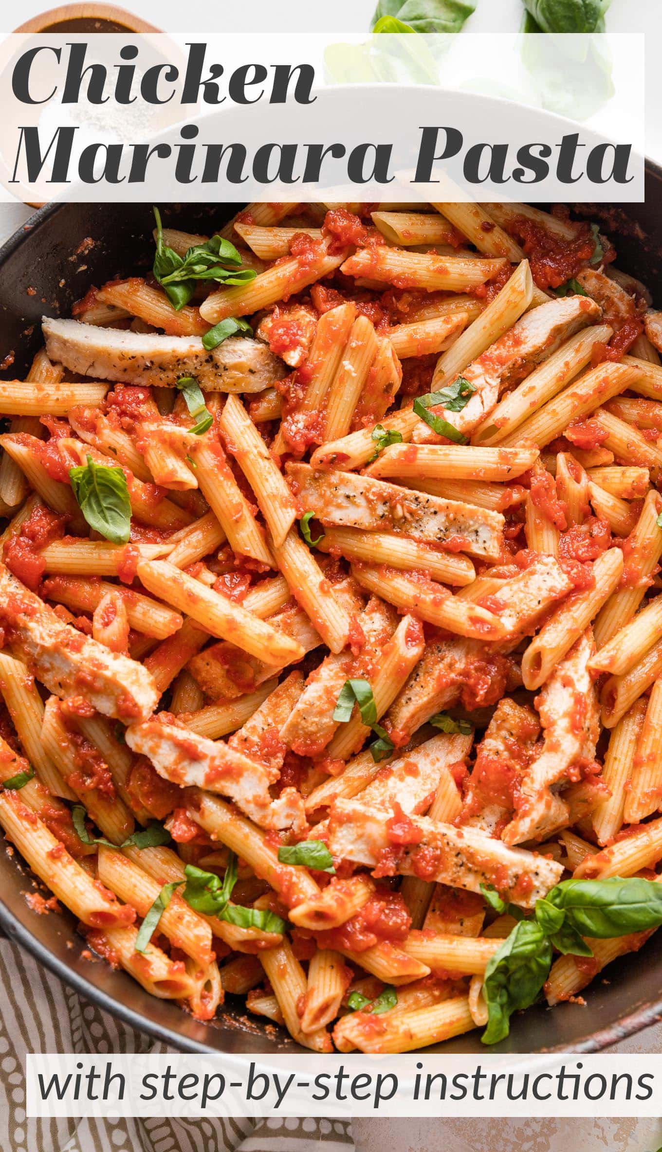 Chicken Marinara Pasta Nourish And Fete